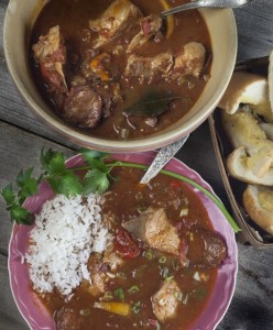 Catfish Head Stew is a spicy seafood dish in rural Creole culture.