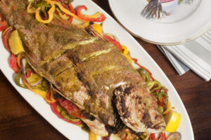 Stuffed Whole Red Snapper - Acadiana Table